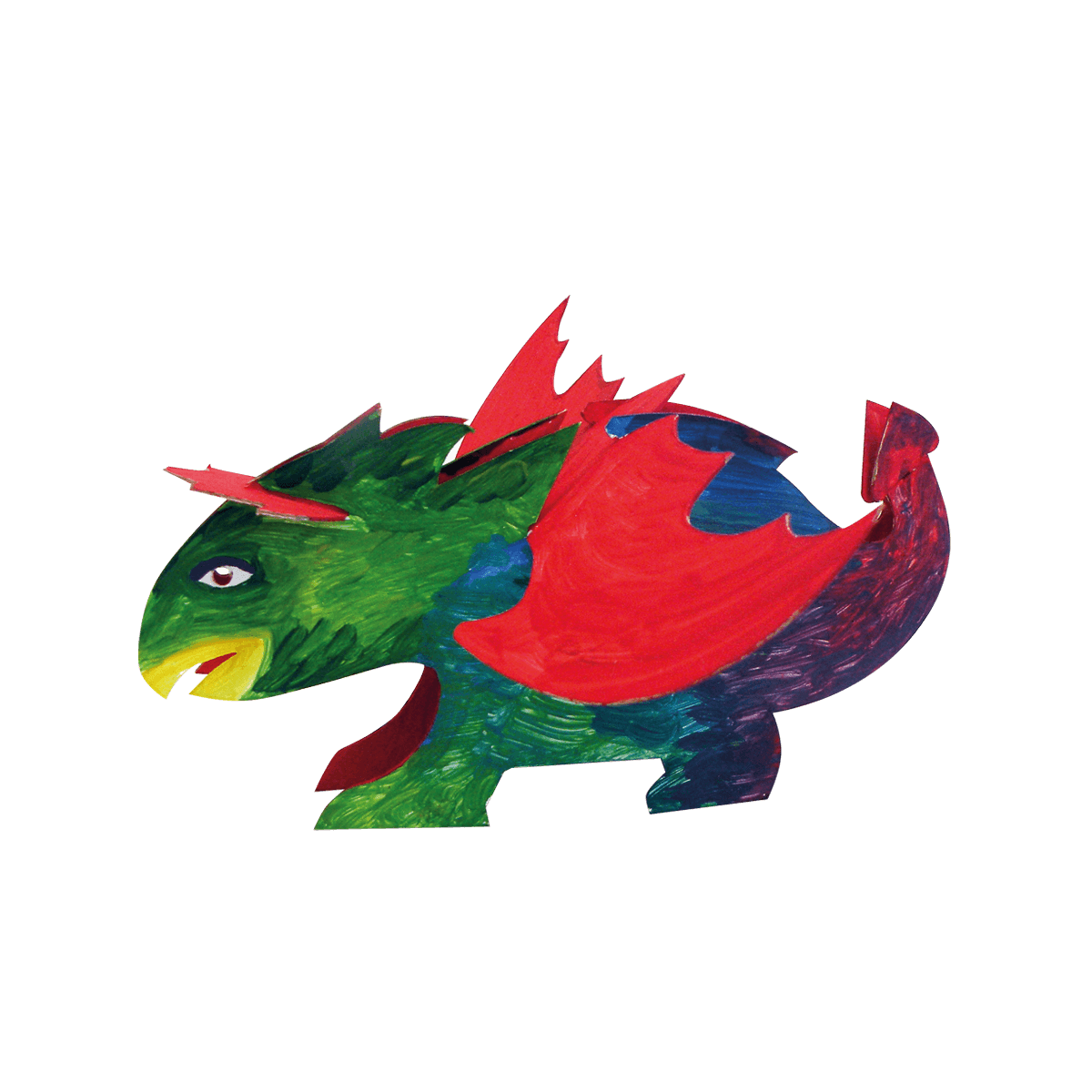 Drache aus Pappe zum Gestalten, groß | Bastelsets | Basteln | Basteln ...